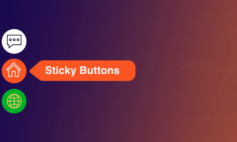 Interactive Demo: WordPress plugin Sticky Buttons Pro – Wow-Company